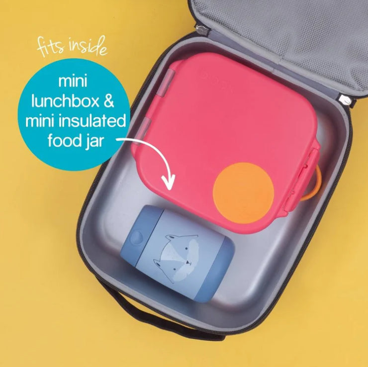 INSULATED LUNCH BAG GRAPHITE – Oh My Lunchbox