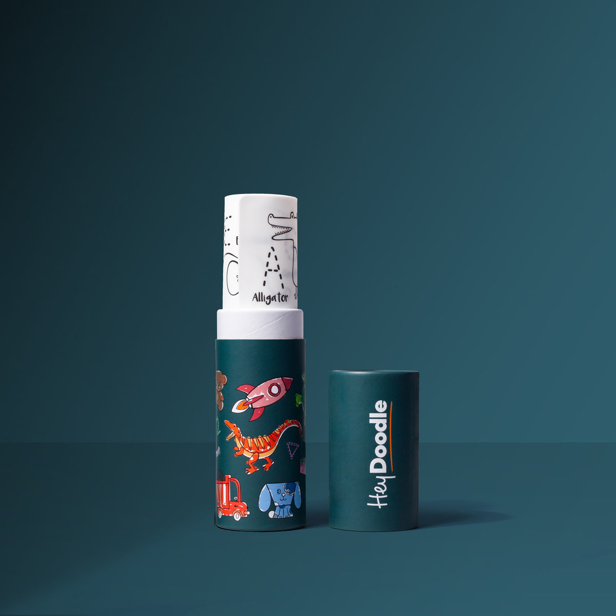 Hey Doodle Reusable Colour-In Silicone Placemat MINI – Oh My Lunchbox