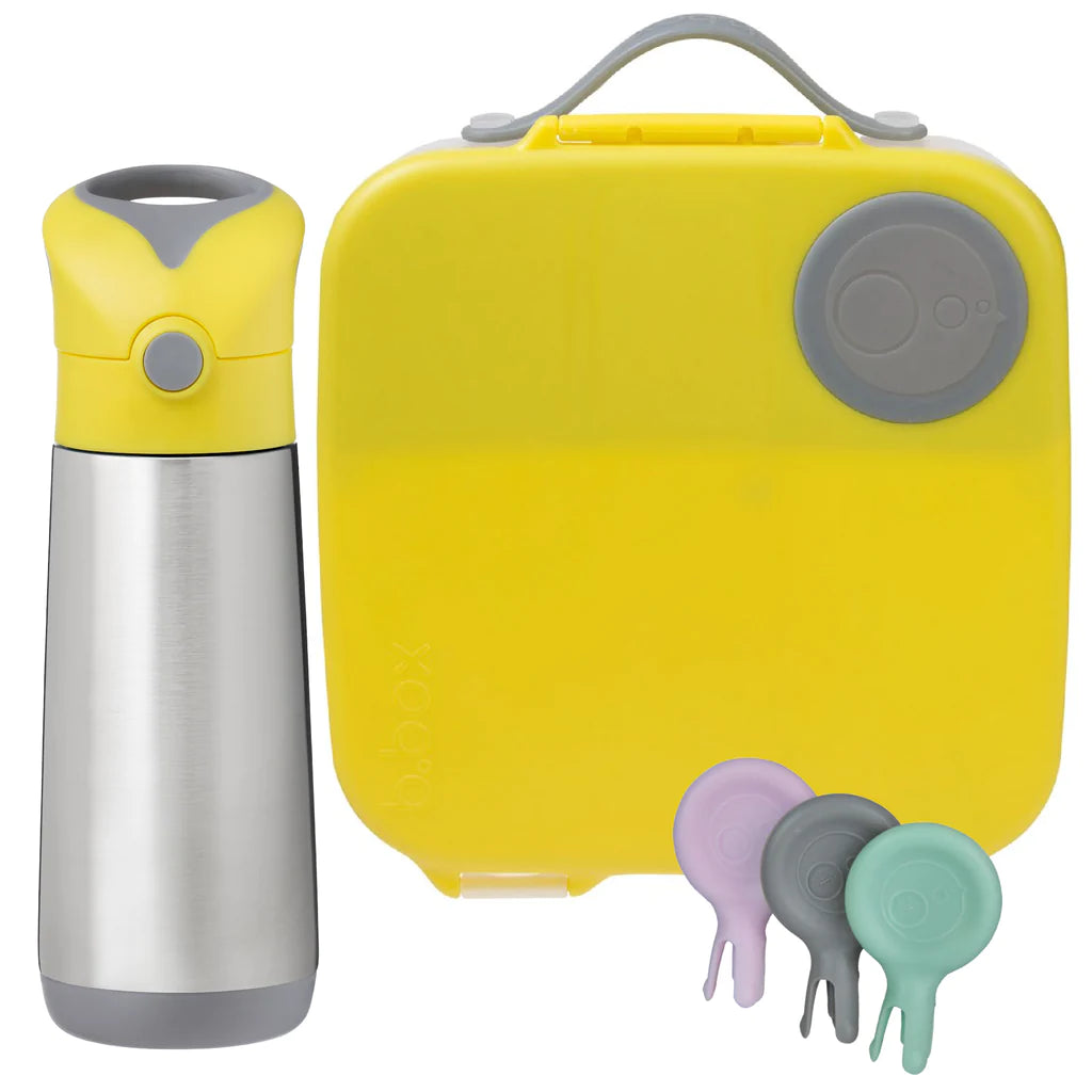 Oh-My-Lunch Starter Kit - Lemon Sherbet - Bonus Florks! – Oh My Lunchbox