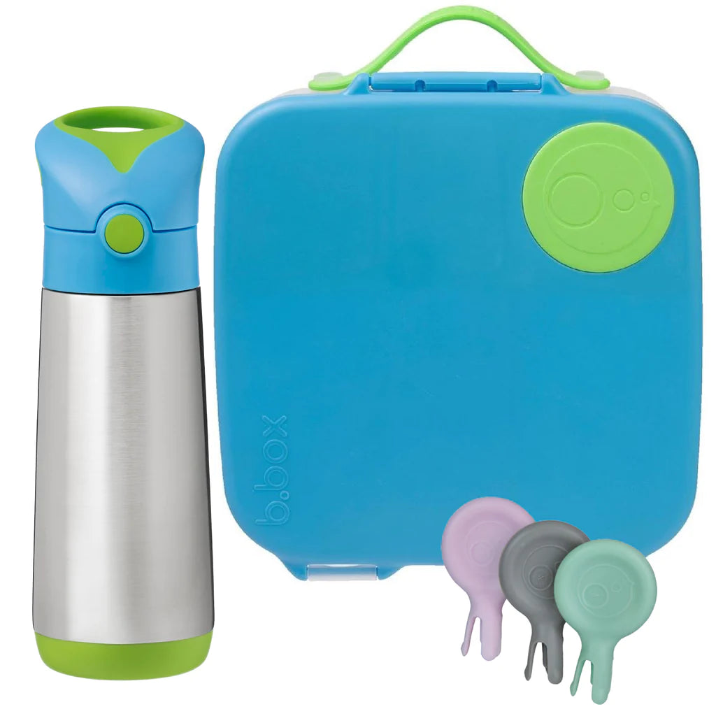Oh-My-Lunch Starter Kit - Ocean Breeze - FREE Florks! – Oh My Lunchbox